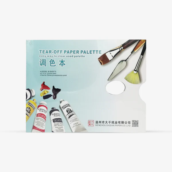 Tear-Off Paper Palette | Disposable Mixing Pad for Acrylic..